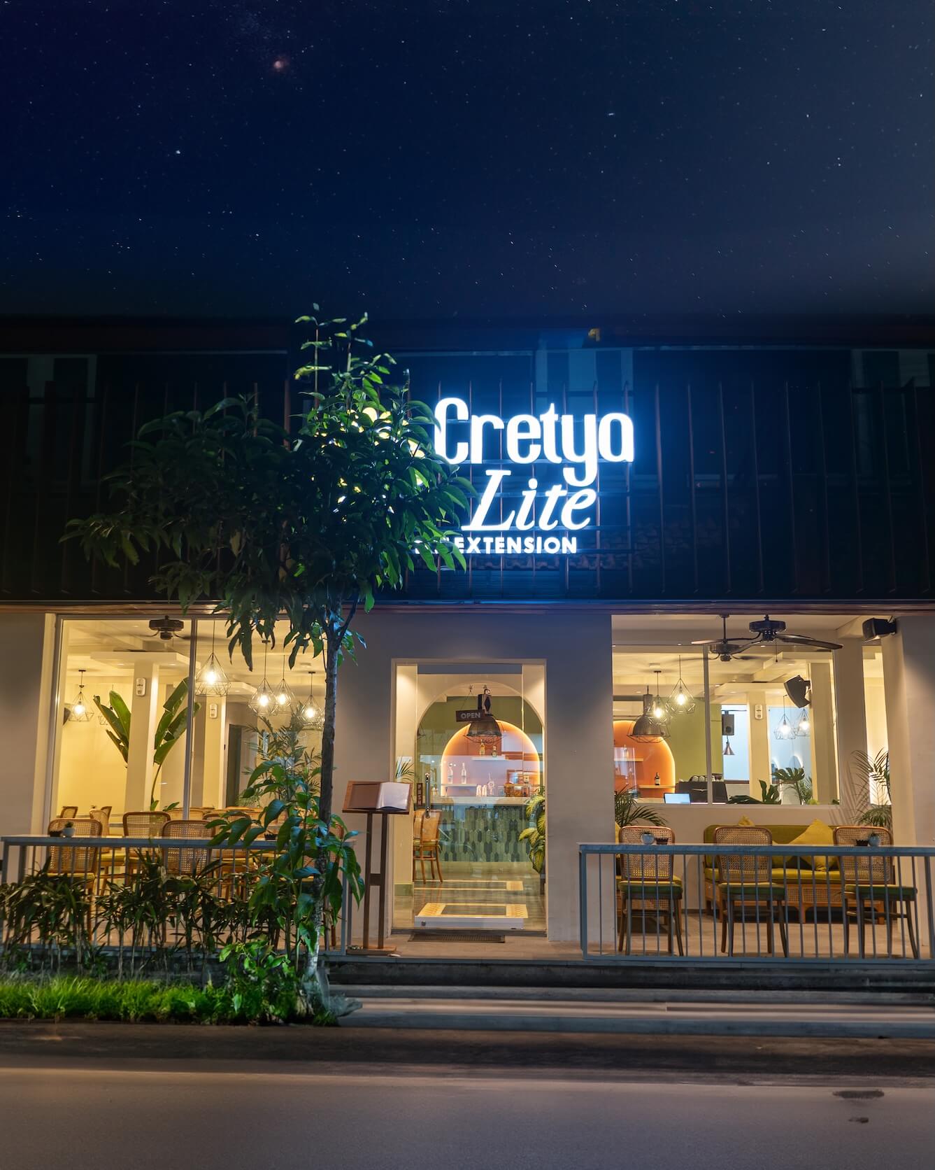 Cretya Lite Extension Menu